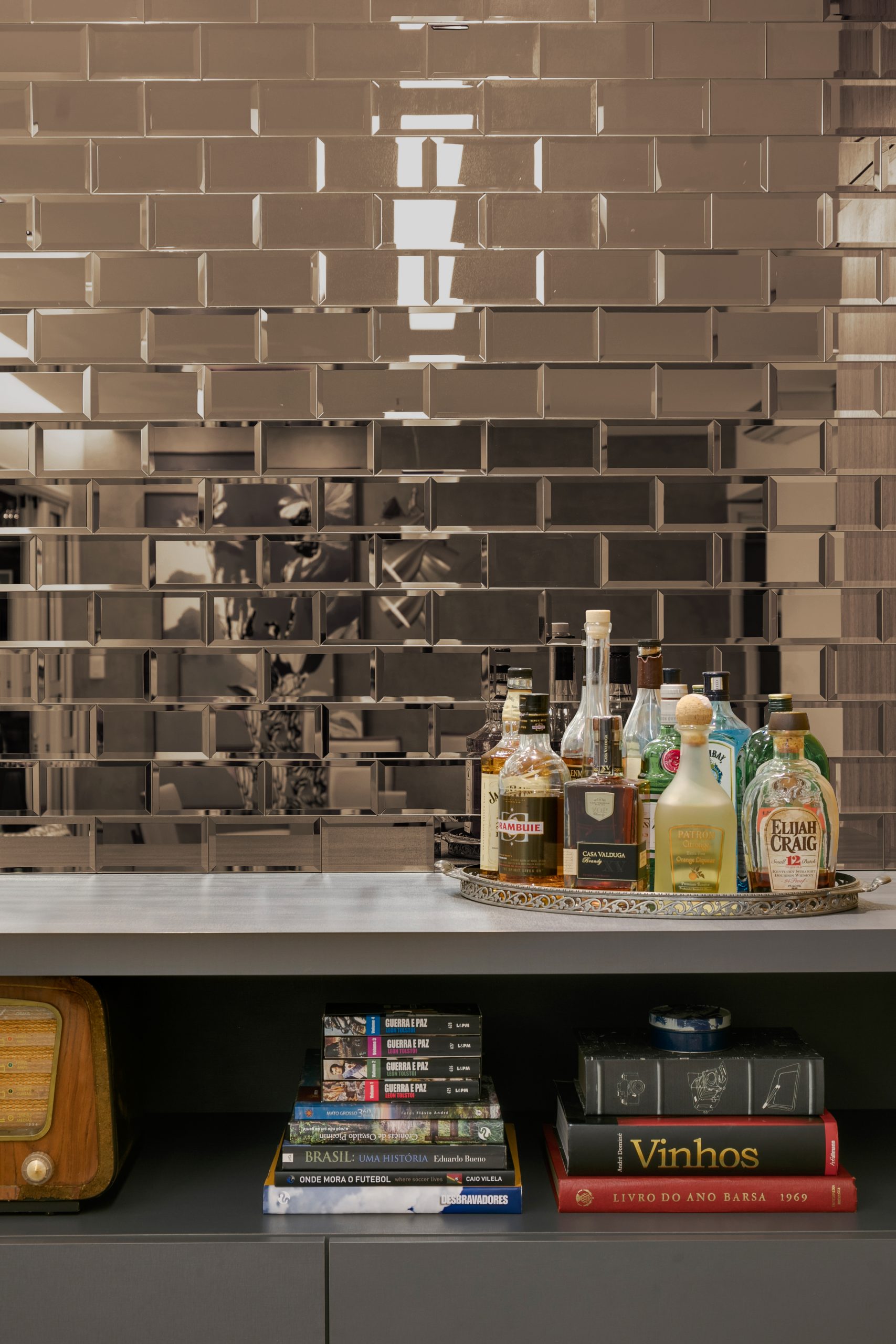 Azulejo Mirror Bronze 7,5x15cm – Colormix